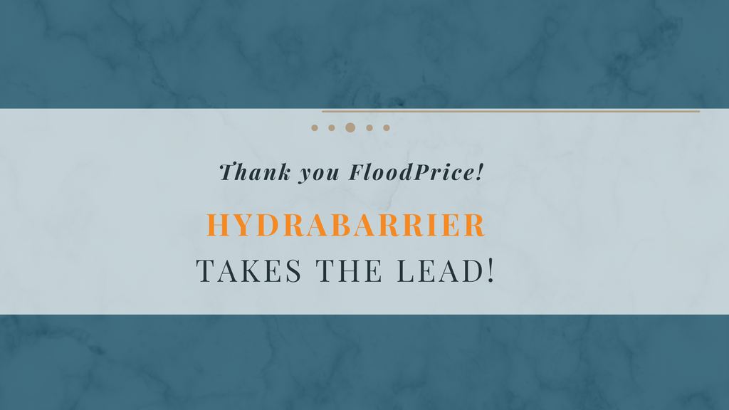 HydraBarrier Named #1 Flood Prevention System! – HydraBarrier