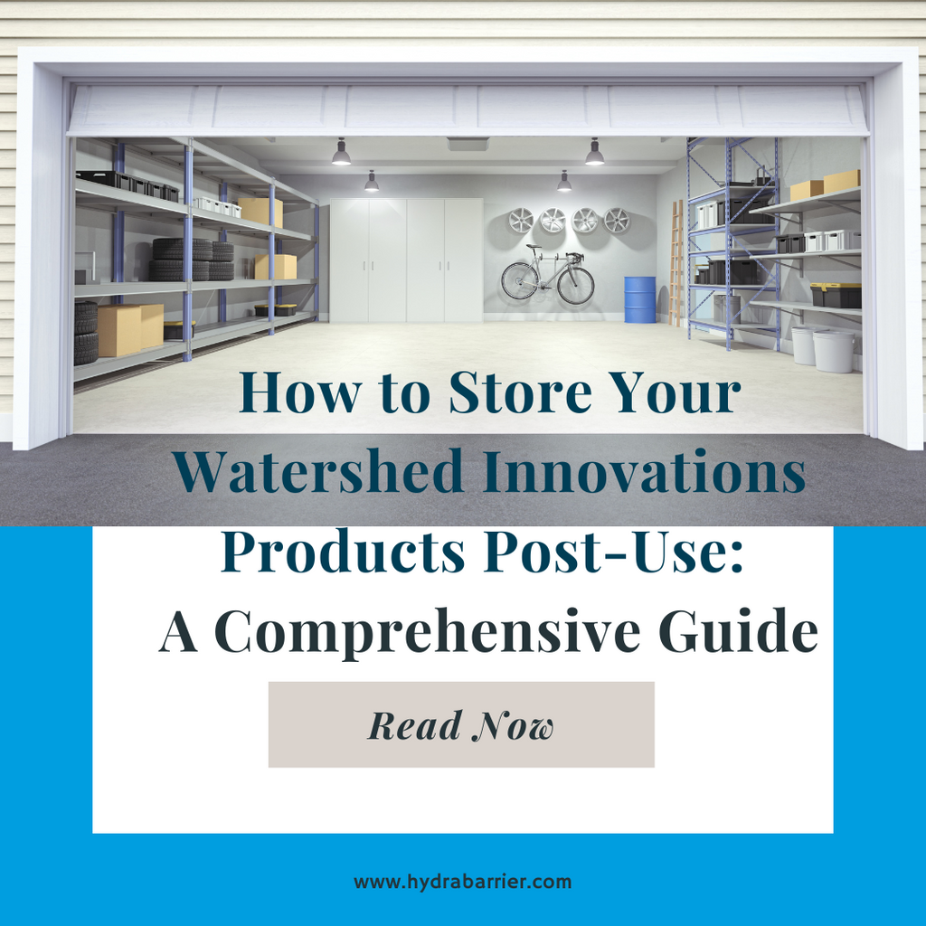 How to Store Your Watershed Innovations Products Post-Use: A Comprehen
